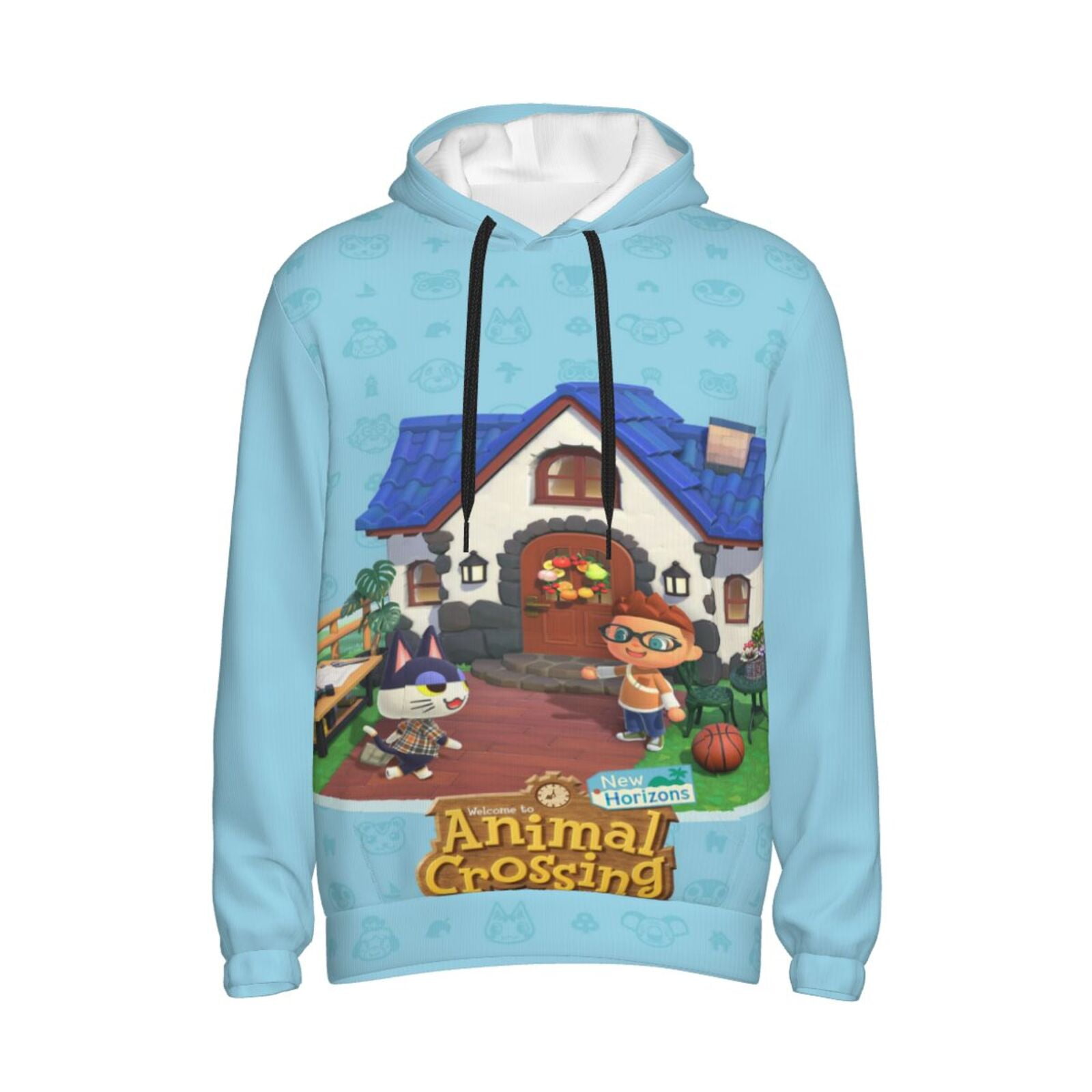 Unisex Adult Animal Crossing Hoodies 3D Graphic Novelty Pullover ...