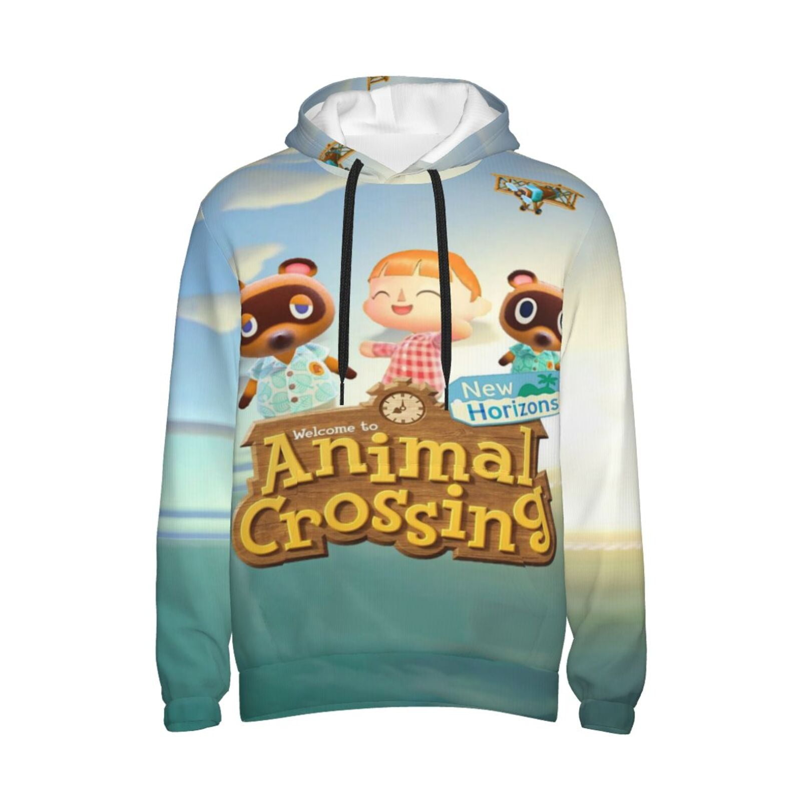 Unisex Adult Animal Crossing Hoodies 3D Graphic Novelty Pullover ...
