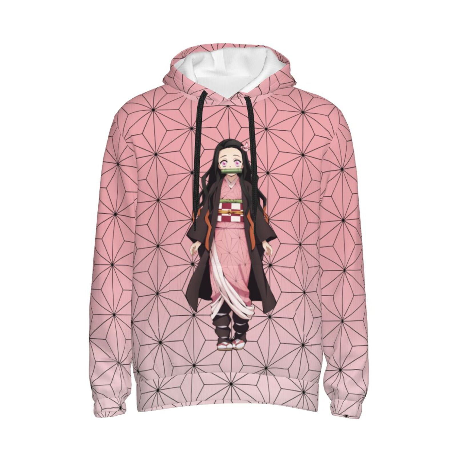 Unisex Adult Demon Slayer Nezuko Pullover Hoodie Novelty Anime ...