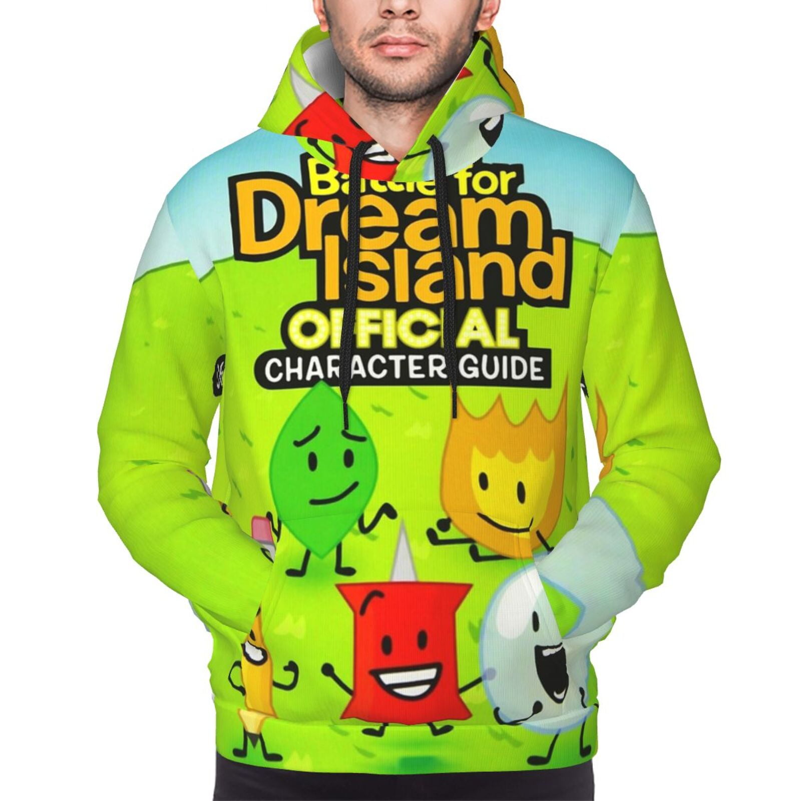 Unisex Adult Game BFDI Battle For Dream Island Pullover Hoodie With ...