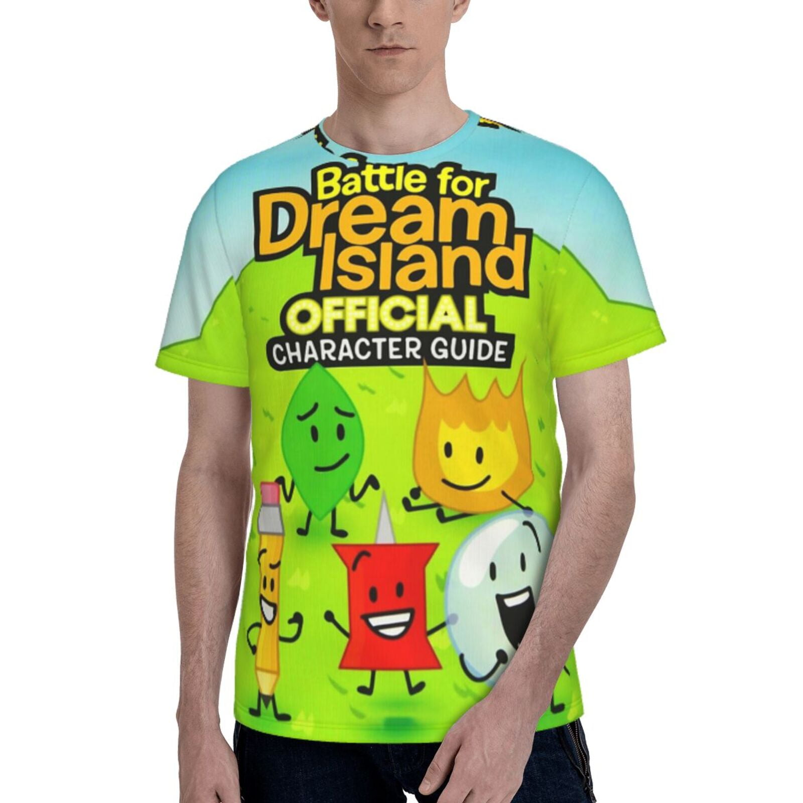Unisex Adult Game BFDI Battle For Dream Island T Shirts 3D Printed ...