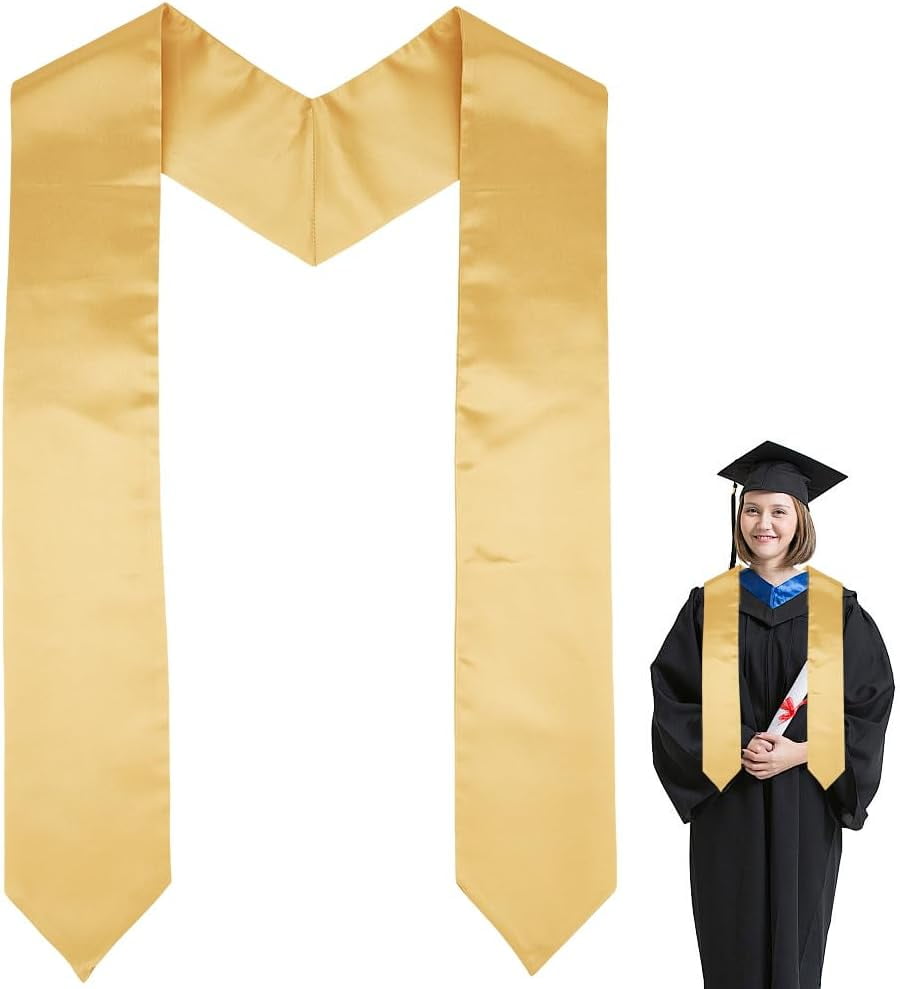 Unisex Adult Graduation Stole Plain Graduation Honor Stoles Sublimation ...