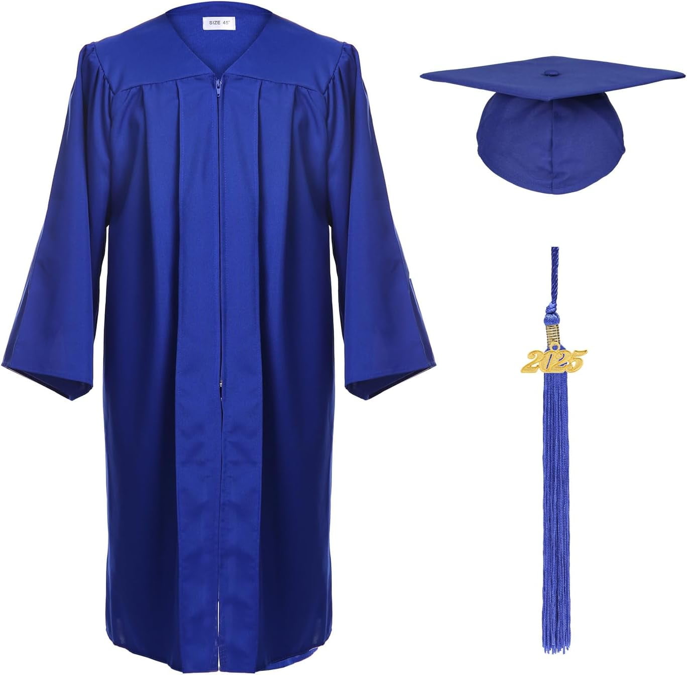 Unisex Adult Matte Graduation Cap and Gown Tassel Set - Walmart.com