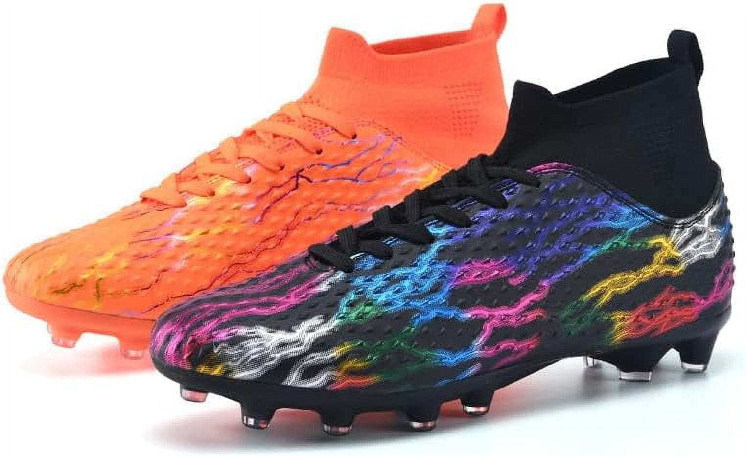 Unisex-Adult Soccer Cleats Lightweight Futsal Training Football Shoes ...