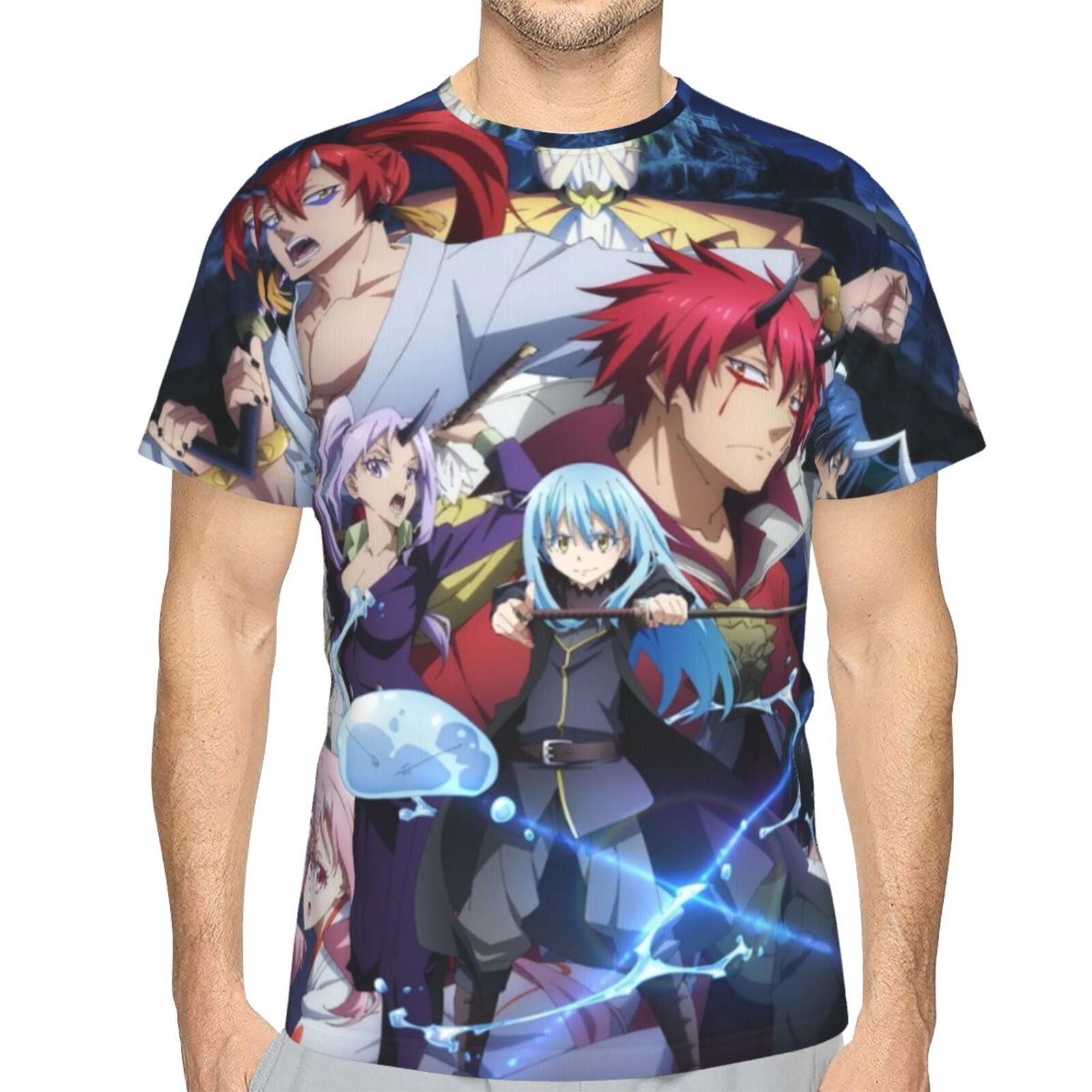 Unisex Adult I Got Reincarnated As A Slime T-Shirts, 3D Graphic Novelty ...