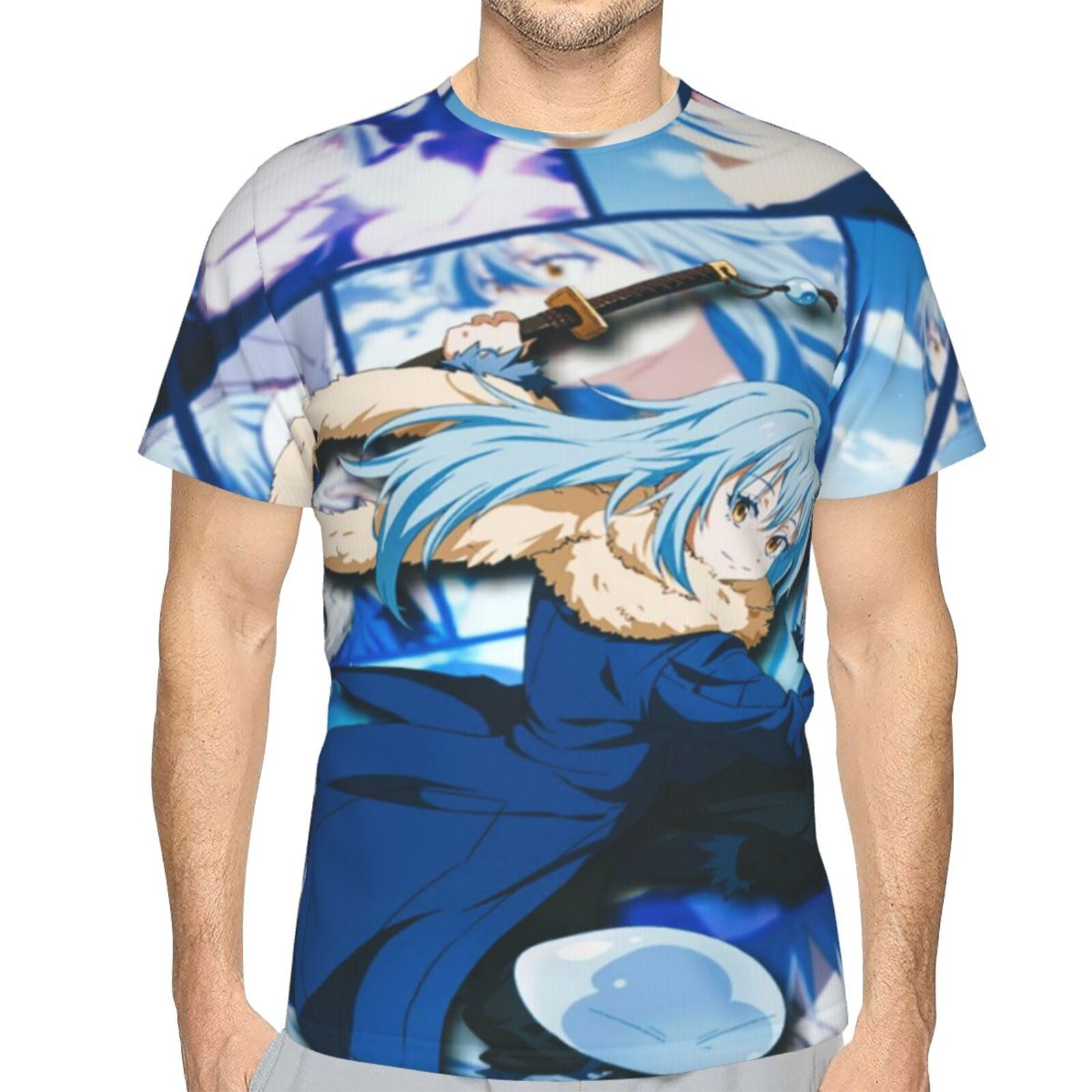 Unisex Adult I Got Reincarnated As A Slime T-Shirts, 3D Graphic Novelty ...