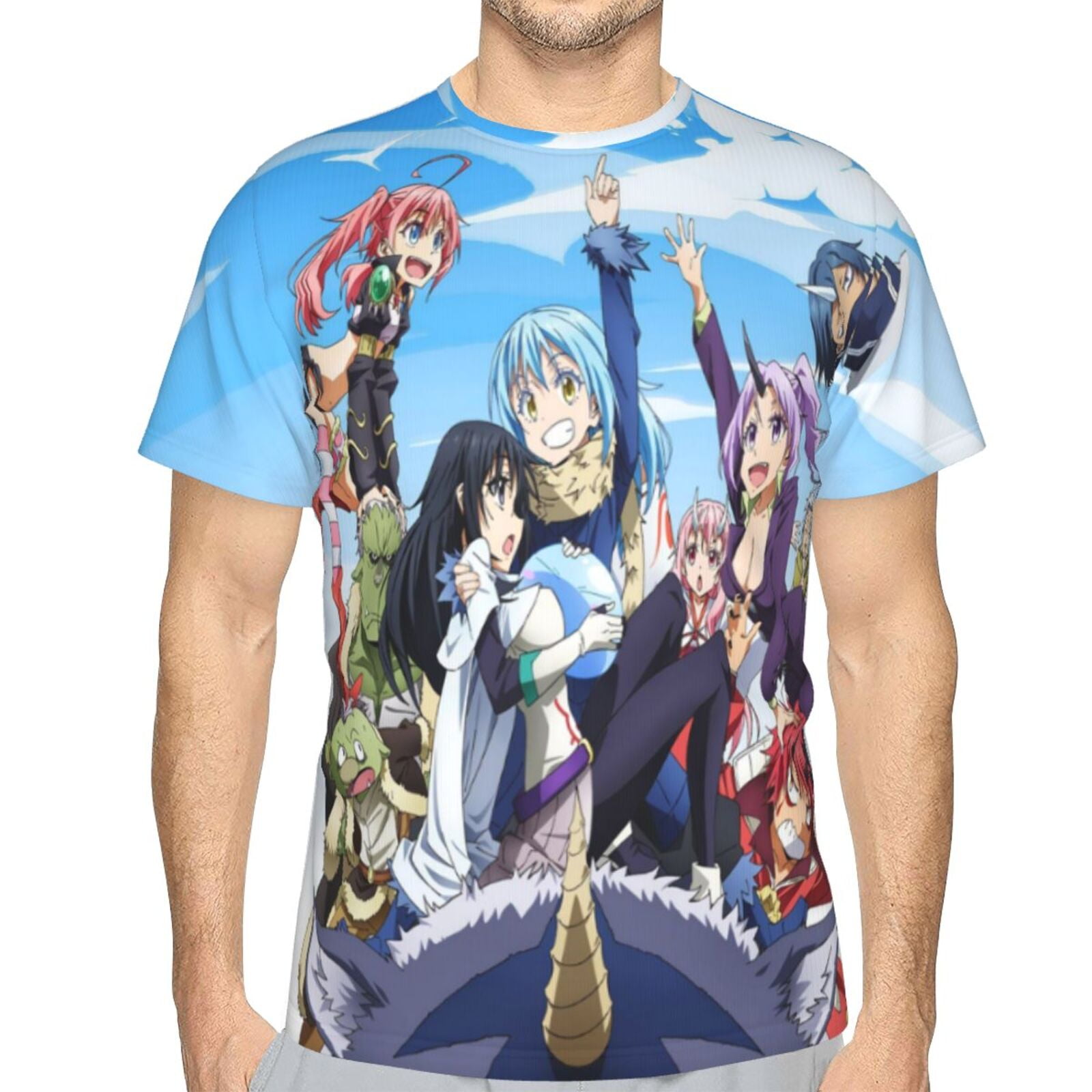 Unisex Adult I Got Reincarnated As A Slime T-Shirts, 3D Graphic Novelty ...