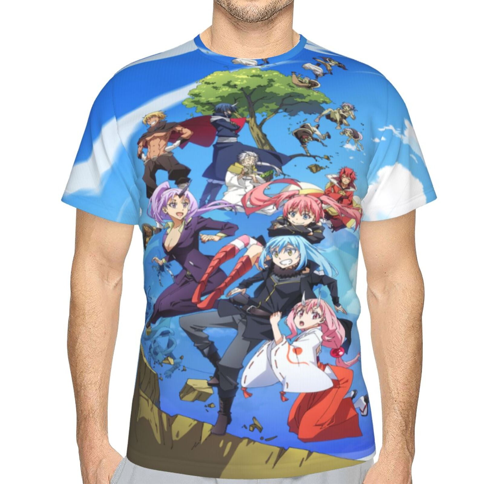 Unisex Adult I Got Reincarnated As A Slime T-Shirts, 3D Graphic Novelty ...