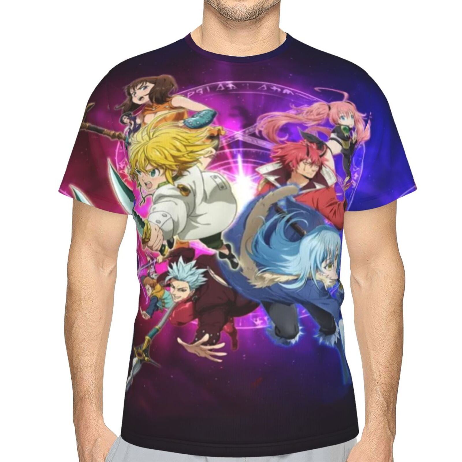 Unisex Adult I Got Reincarnated As A Slime T-Shirts, 3D Graphic Novelty ...