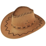 Western Cowboy Gunman Hat, One Size - Walmart.com