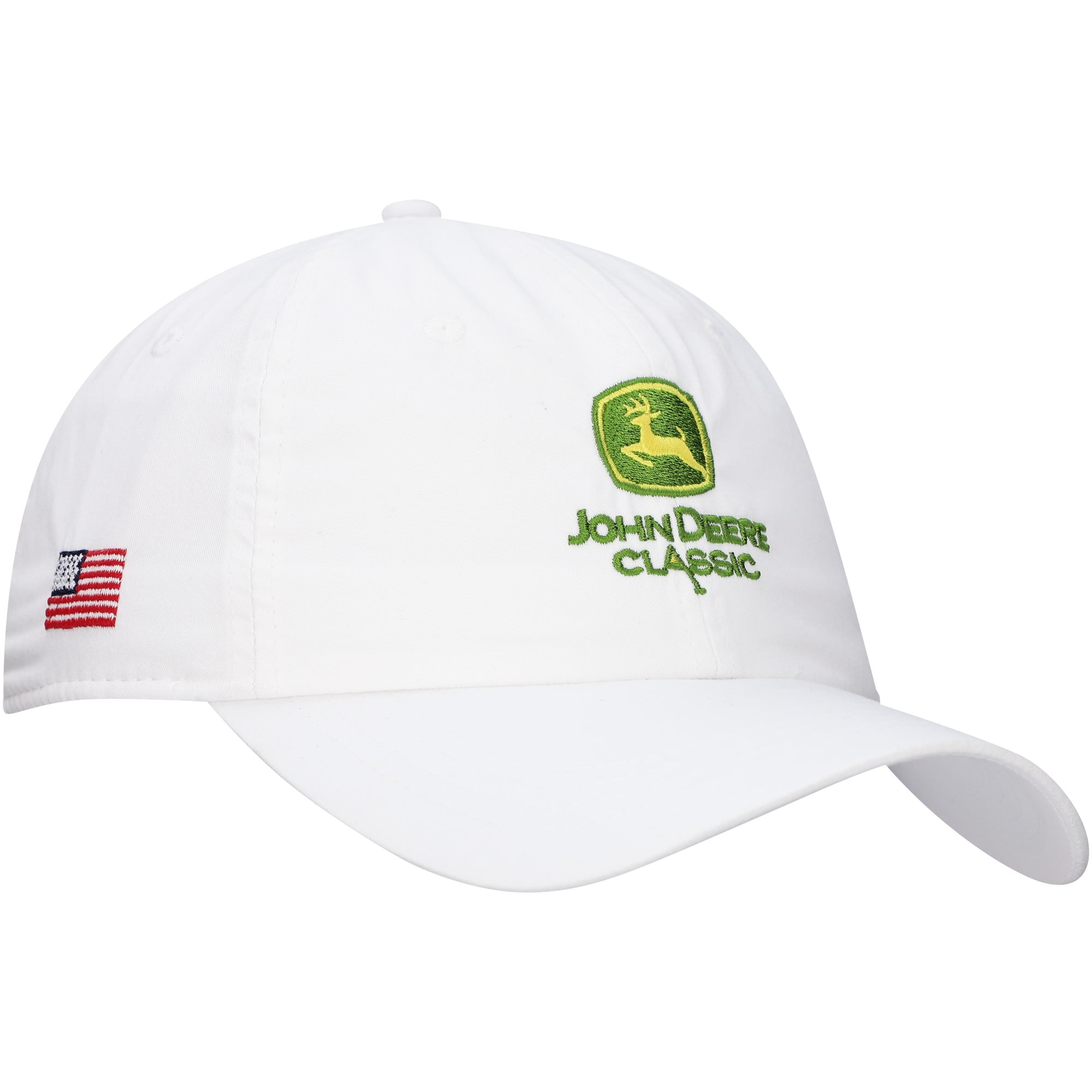 Unisex Ahead White John Deere Classic Shawmut Adjustable Hat - Walmart.com