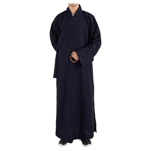 Unisex All Shaolin Monk Kung Fu Buddhist Robe, Buddhist Monk Robe ...