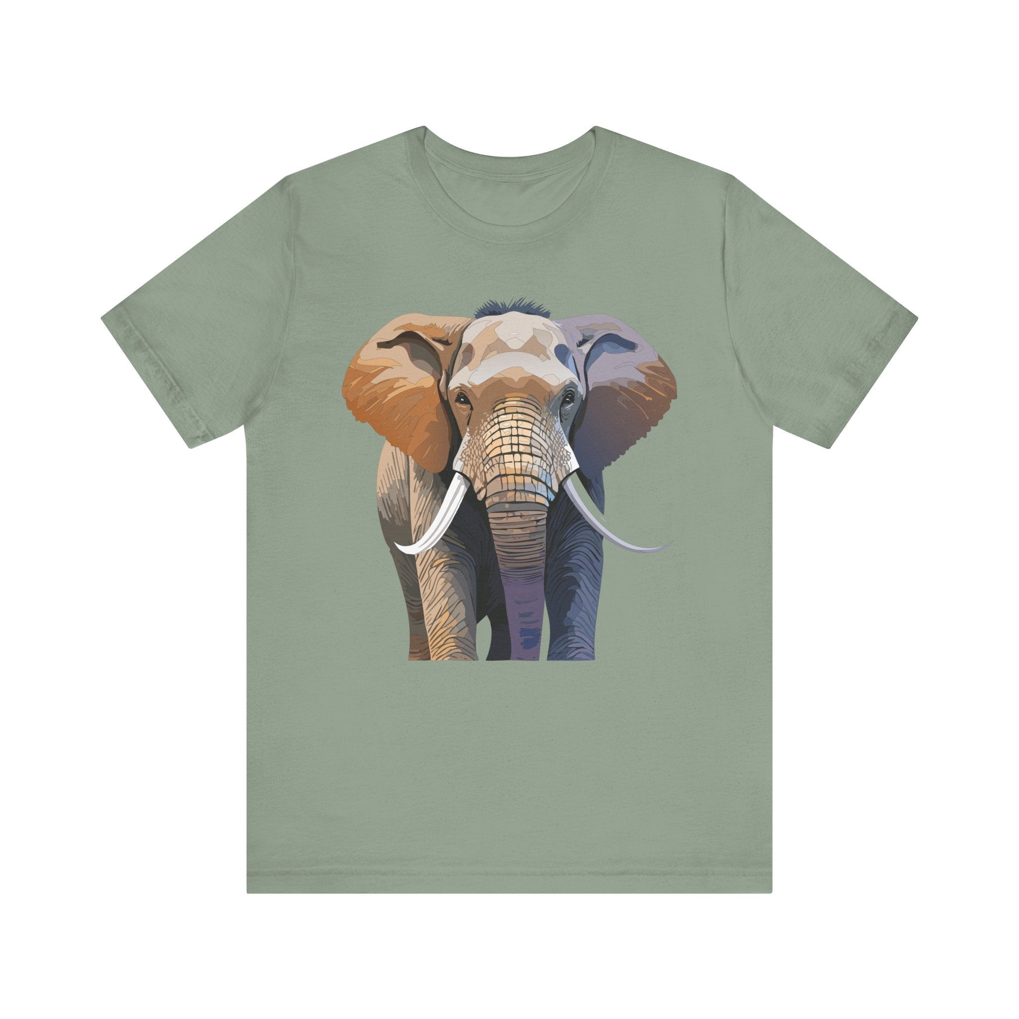 Unisex Animal Shirt, Tee Shirt with Animals, Art Design Tee Shirt, Wild ...