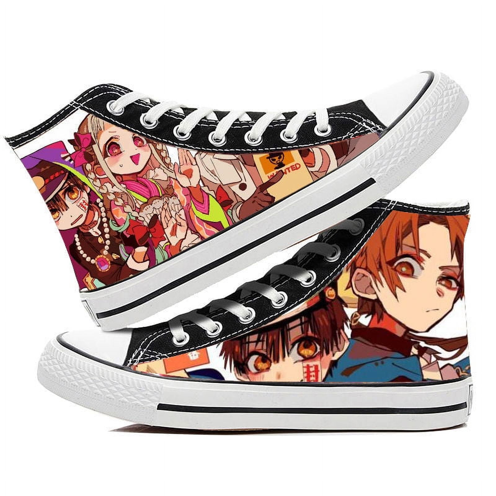 Unisex Anime Toilet-bound Hanako-kun Shoes Merch Cosplay High-Top Shoes ...