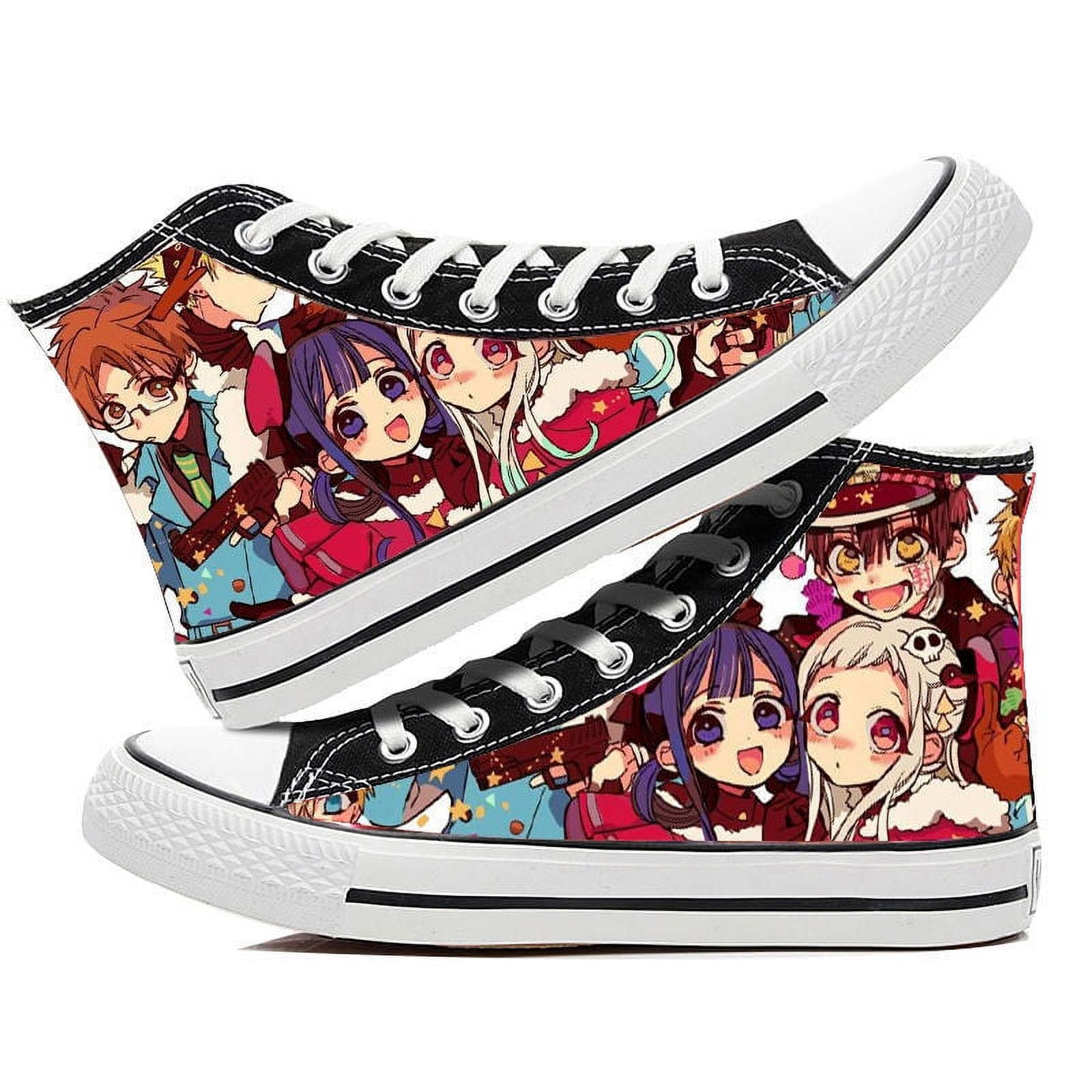 Unisex Anime Toilet-bound Hanako-kun Shoes Merch Cosplay High-Top Shoes ...