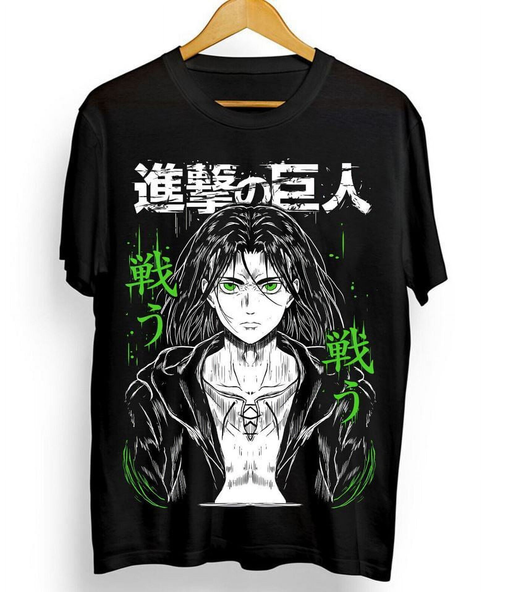 Unisex Attack On Titan Season 4 Eren Tatakae, AoT Anime, Eren Yeager T ...