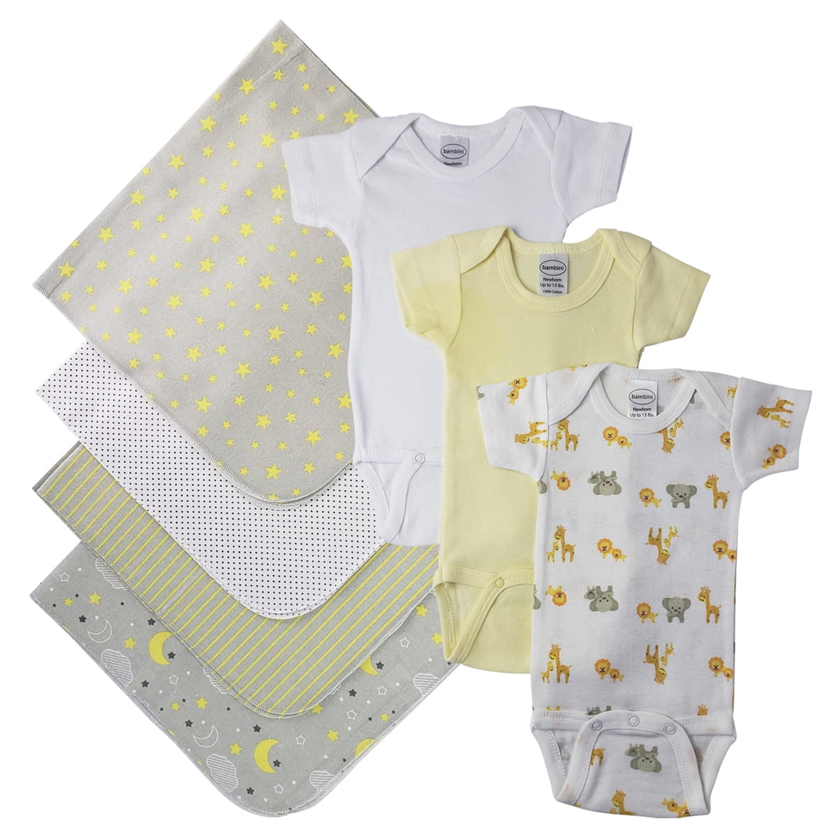 Unisex Baby 7 Pc Layette Sets - Walmart.com