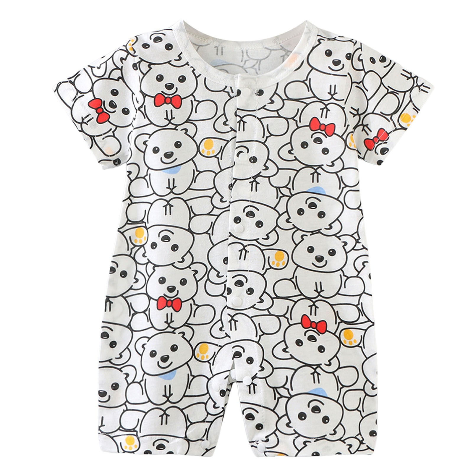 Unisex Baby Bodysuit Long Sleeve Newborn Infant Outfit for 6-12 Months ...