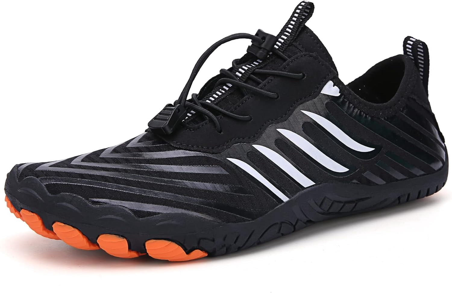Unisex Barefoot Water Shoes Wide Toe Box Quick-Dry Non-Slip Beach Swim ...