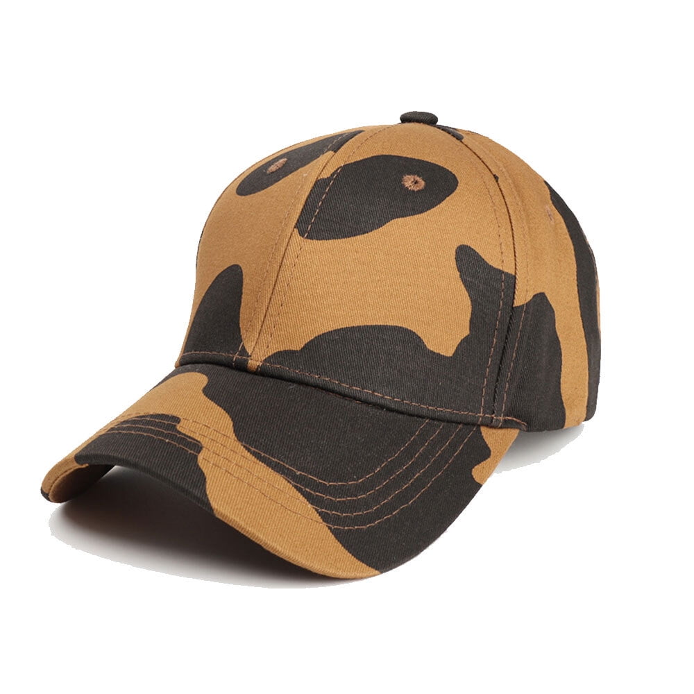 Unisex Baseball Cap Cow Leopard Zebra Printing Adjustable Hat Sun Shade ...