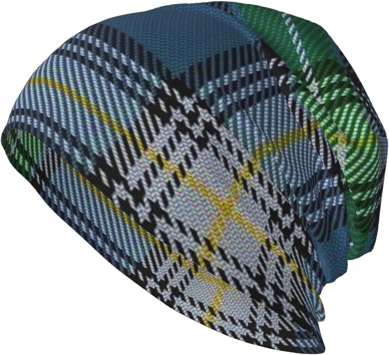 Unisex Beanie Hat Scottish Tartan Plaid Warm Knit Hat for Adult ...