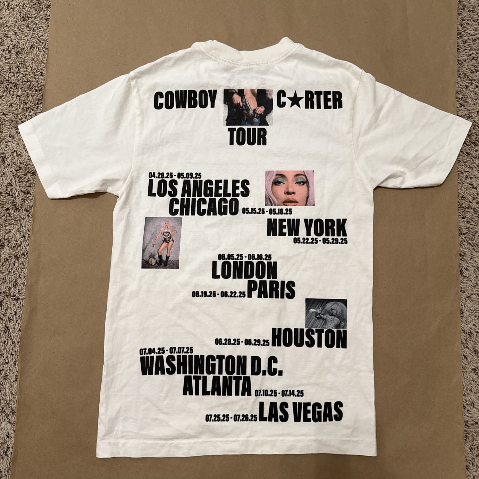 Unisex Beyonce Cowboy Carter Rodeo Chitlin Circuit Tour T-shirt ...