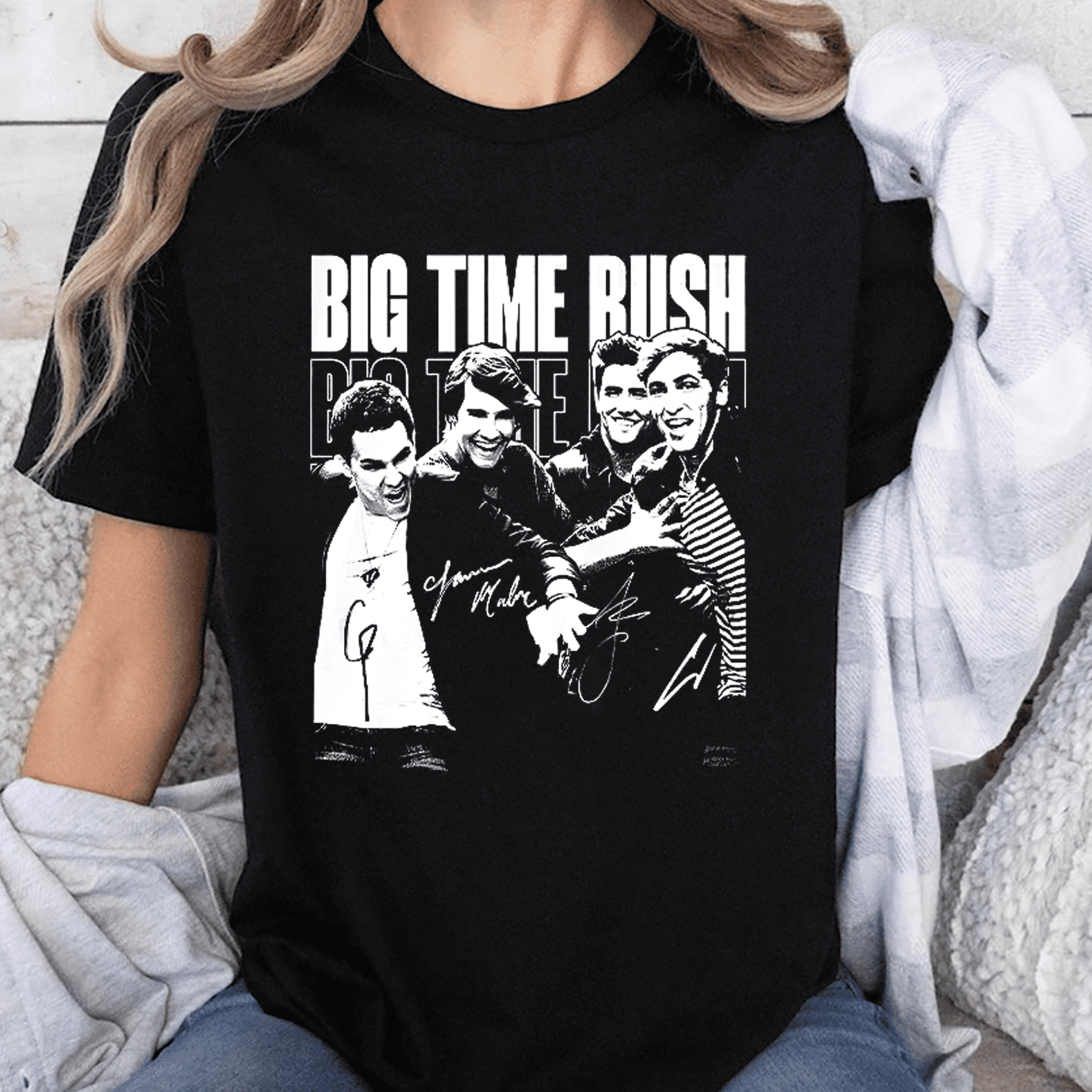 Unisex Big Time Rush Music Tour 2025 Graphic T-Shirt, Sizes S-5XL, Tbun ...