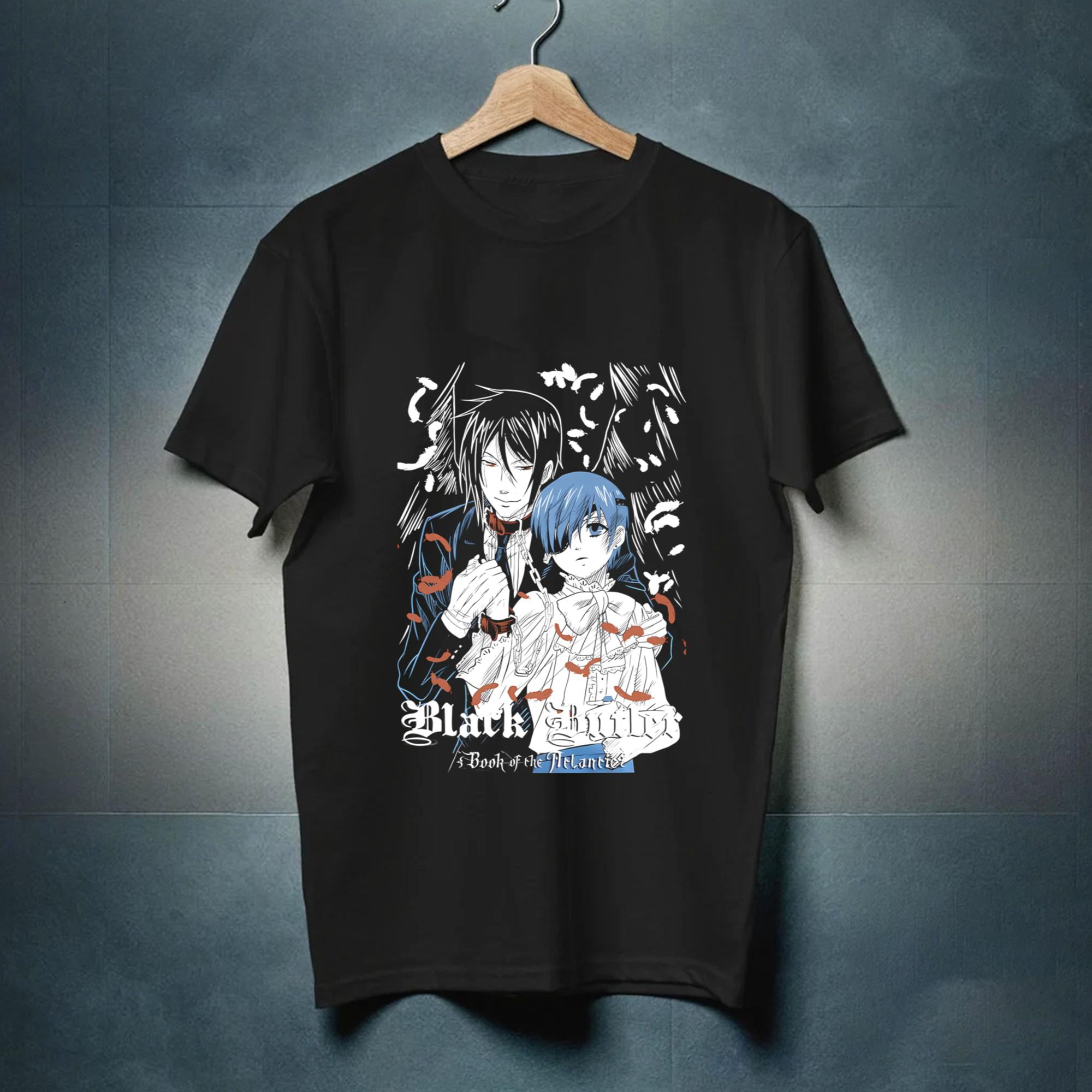 Unisex, Black Butler Shirt, Sebastian T-Shirt, Kuroshitsuji, Toboso ...