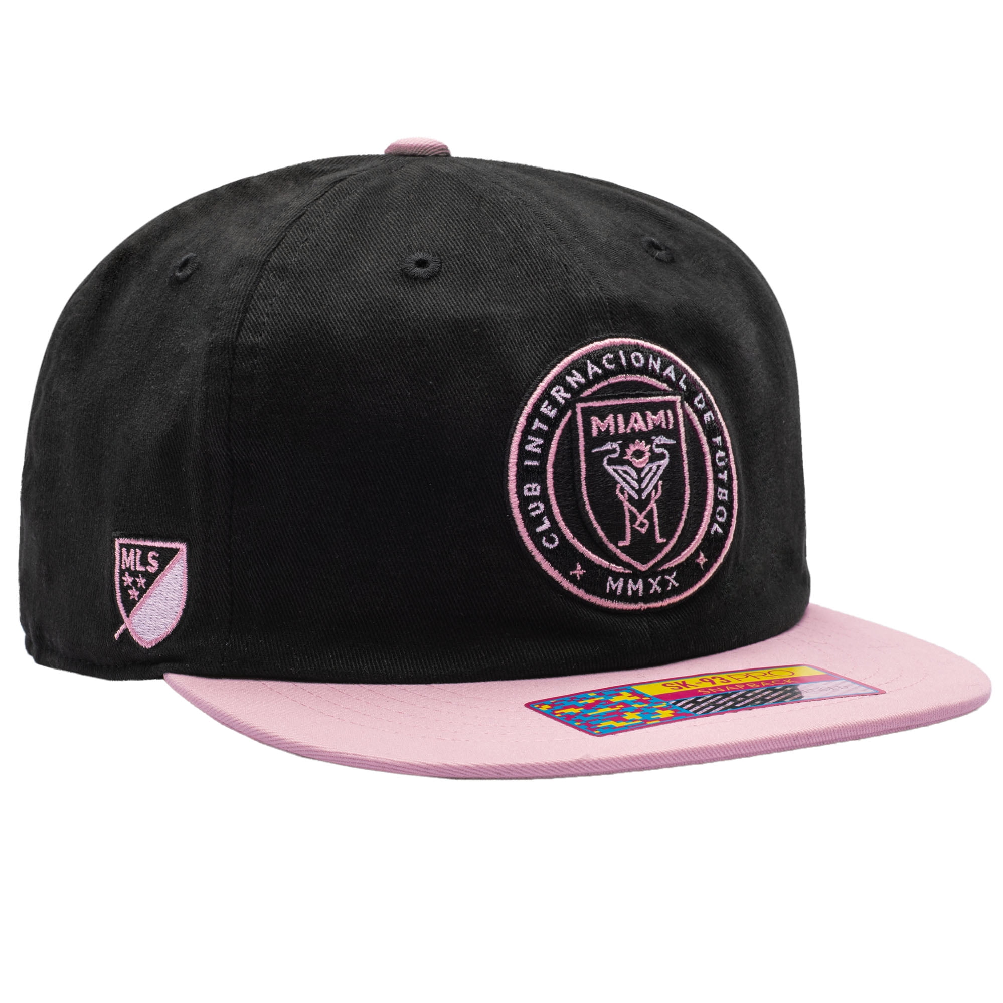 Unisex Black Inter Miami CF Swingman Snapback Hat - Walmart.com