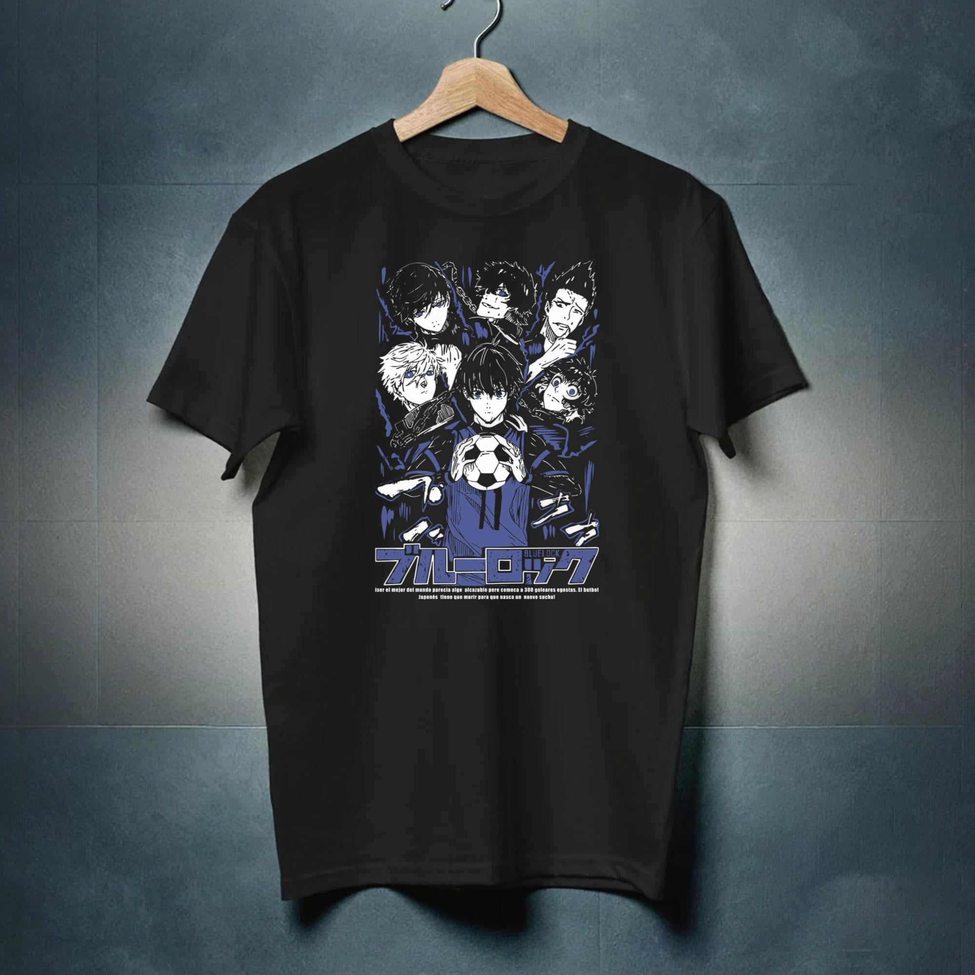 Unisex Blue lock anime gift shirt, Yoichi Isagi, Meguru Bachira ...