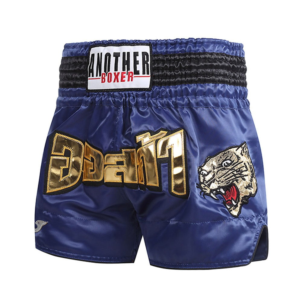 Unisex Boxing Shorts mma Muay Thai Training Trunks Fitness Shorts for ...