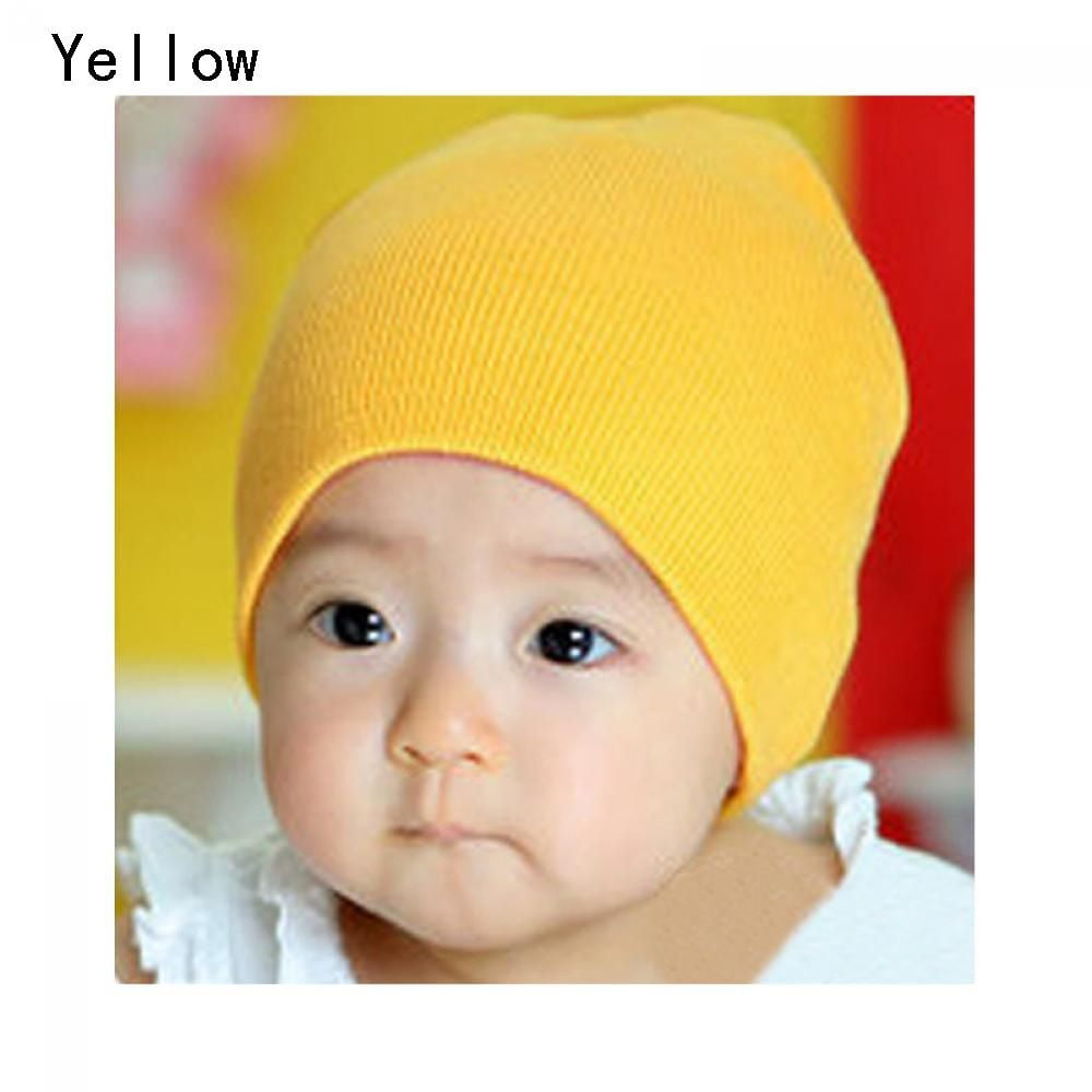 Unisex Boy/girl Soft Kids Boy Knitted Crochet Baby Hat Winter Warm ...