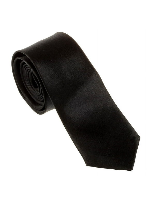 Skinny Black Tie