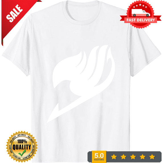 Unisex Casual T-shirt Anime Fairy Tail TShirts Short Sleeve Tees ...