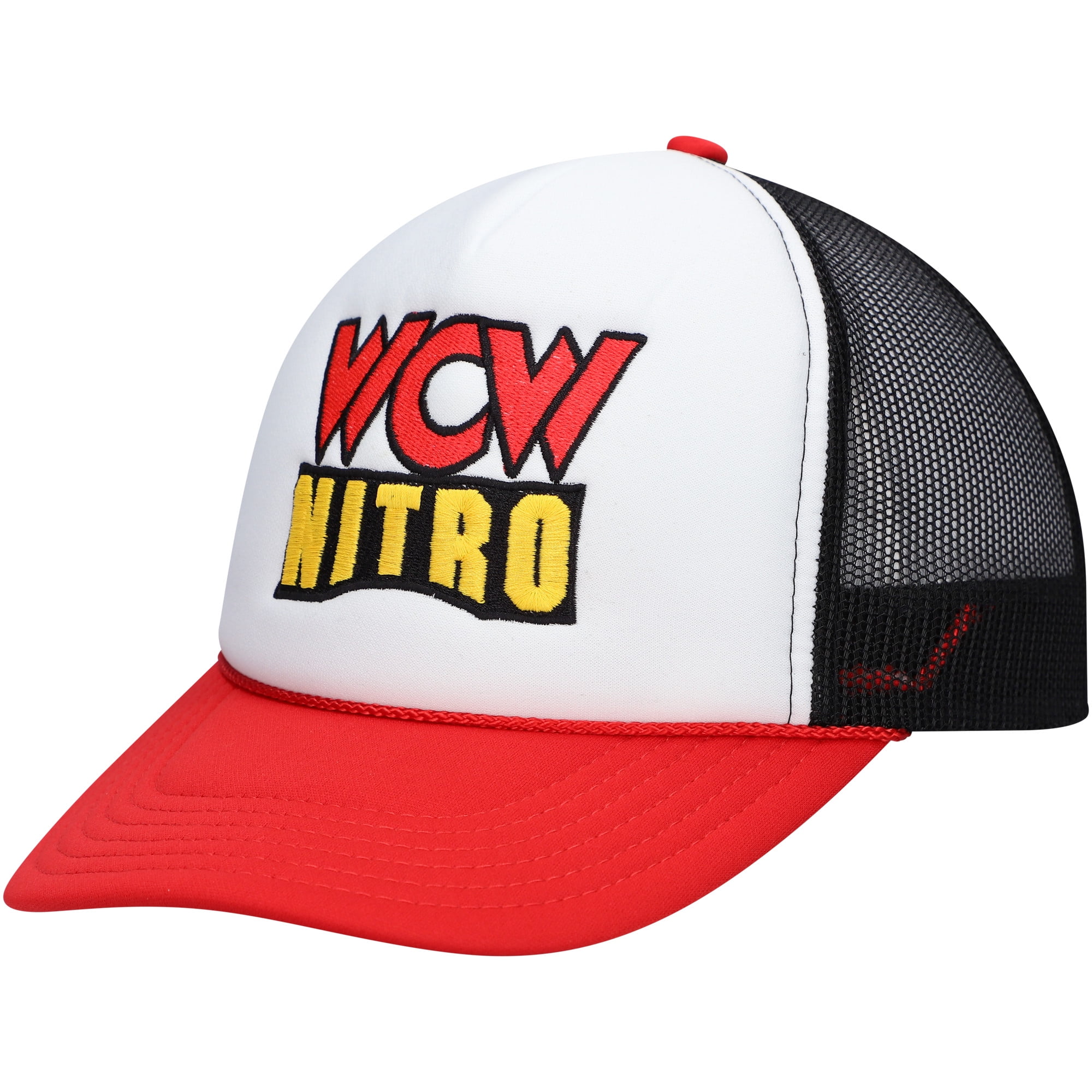 Unisex Chalk Line White WCW Nitro Trucker Adjustable Hat - Walmart.com