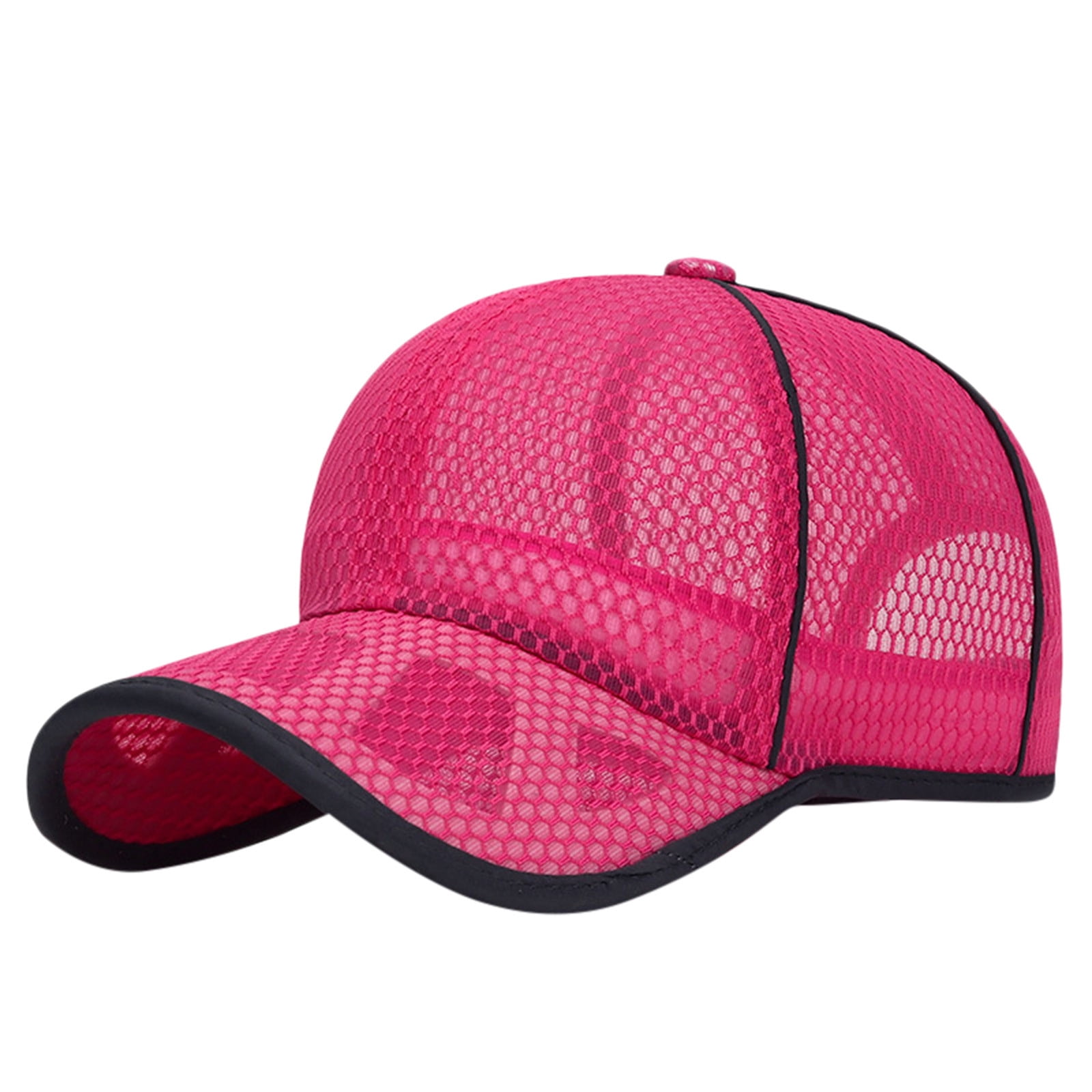 Unisex Classic Low Profile Mesh Baseball Cap Soft Unconstructed ...