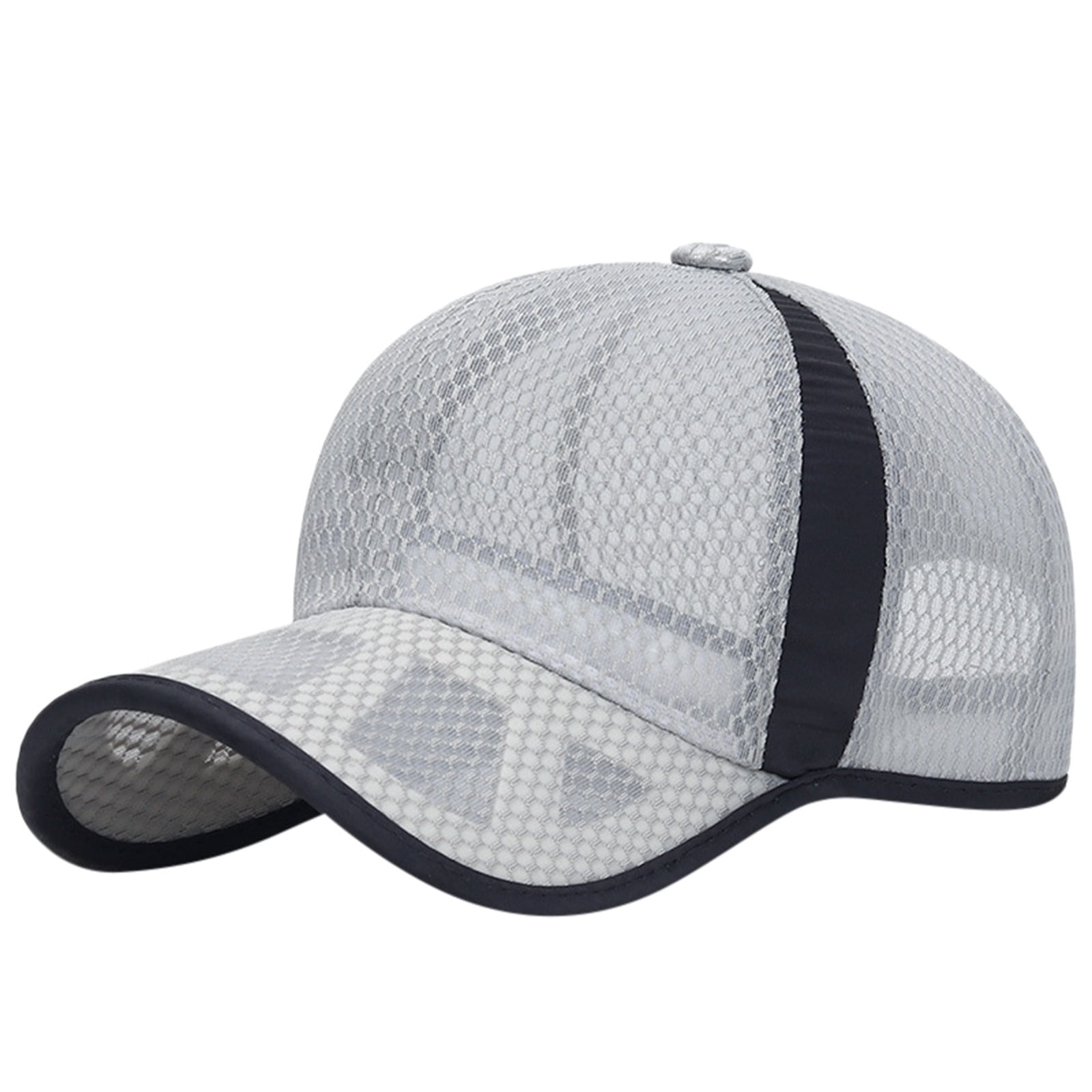 Unisex Classic Low Profile Mesh Baseball Cap Soft Unconstructed Size ...