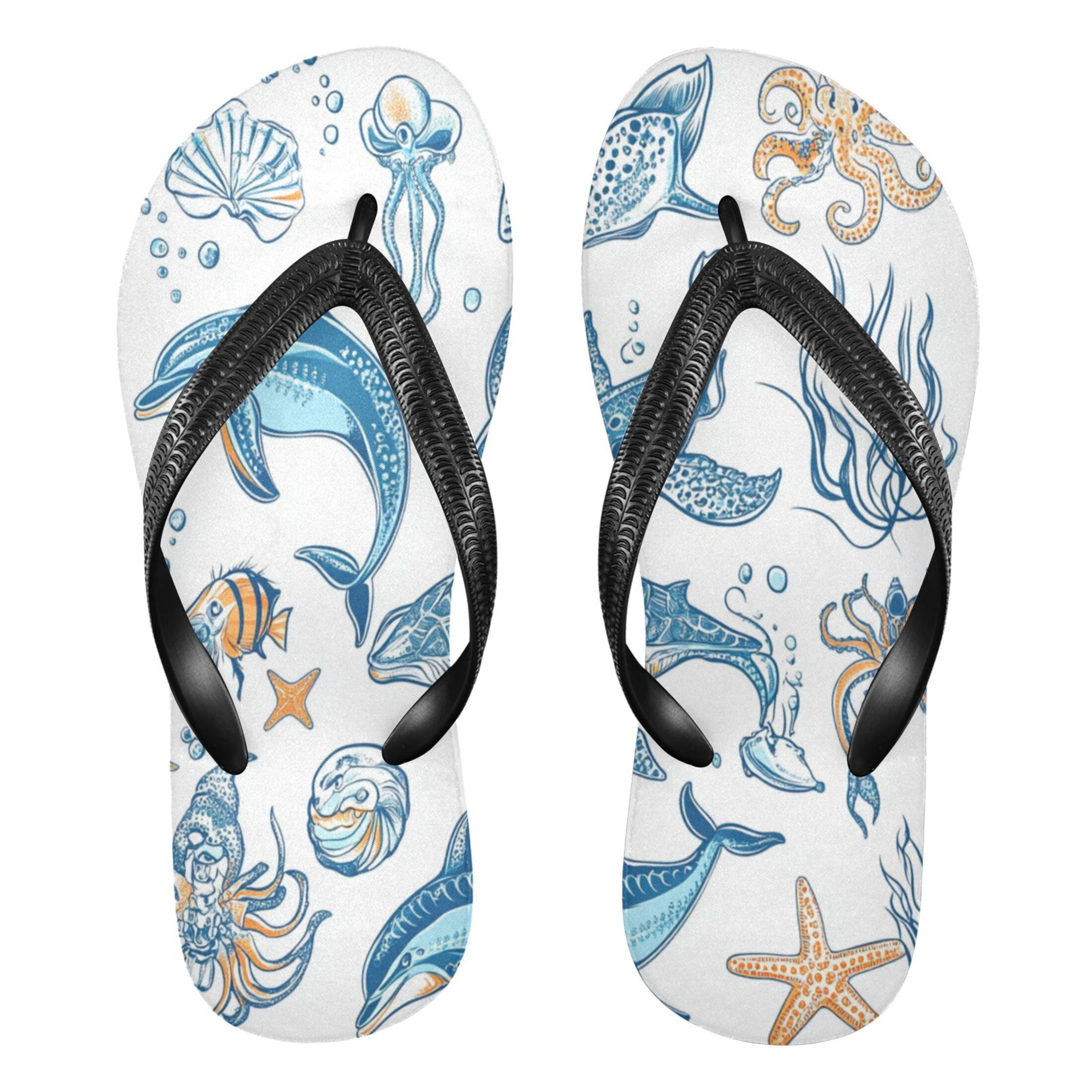 Unisex Comfort Flip Flops Summer Thong Sandals Non Slip Soles Flip Flop ...