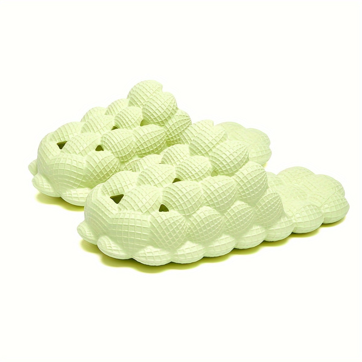 Unisex Comfort Spa Bubble Slides - Non-slip Golf Ball Textured Beach ...