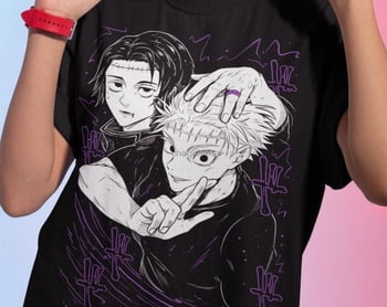 Unisex Cute Anime Sweatshirt Manga Lover Shirt Graphic Tee Otaku Ropa ...