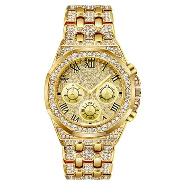 TAXAU Luxury Gold Watches For Womens Diamond Womens Watches With Gold ...