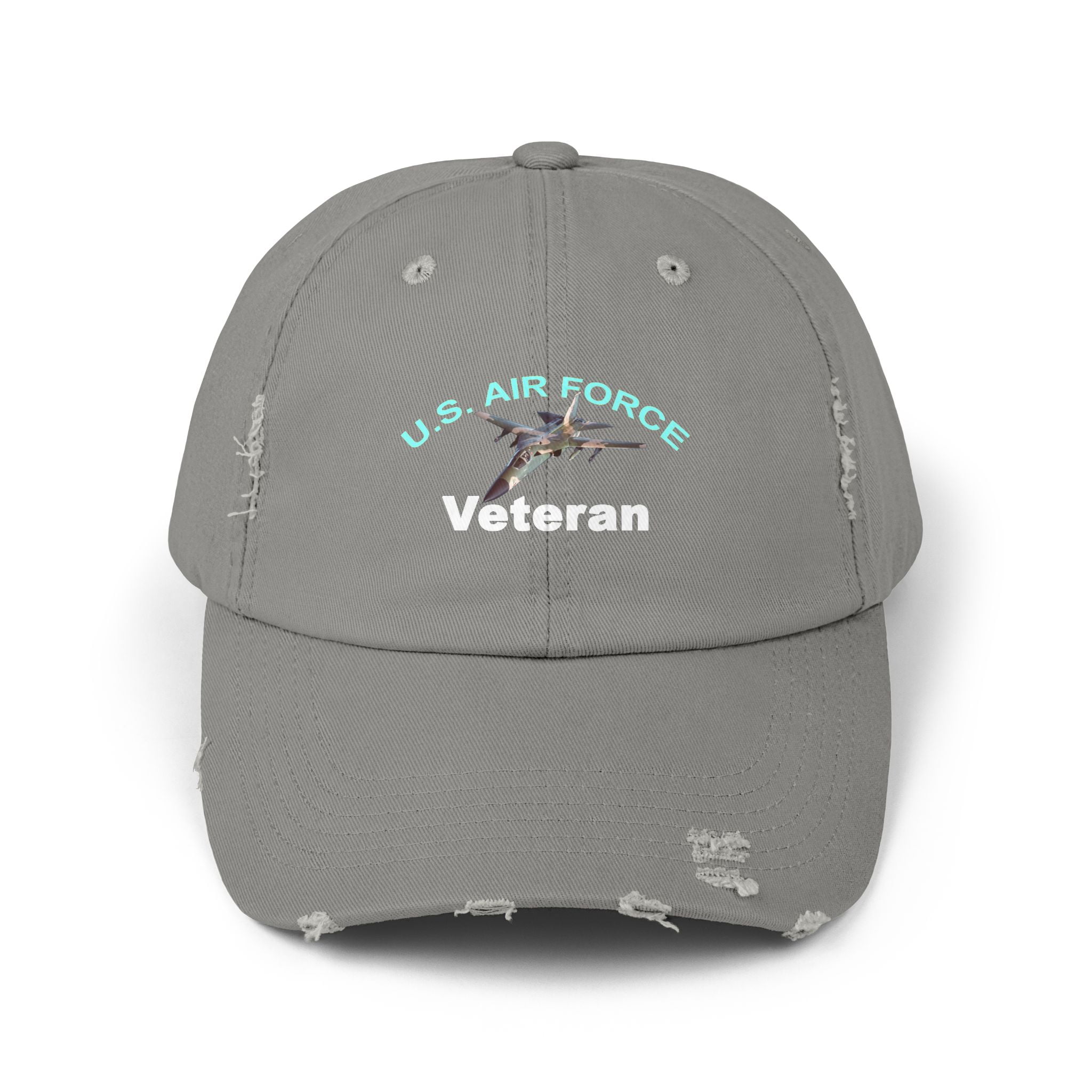 Unisex Distressed Cap US Air Force Veteran - Choose ANY Aircraft ...