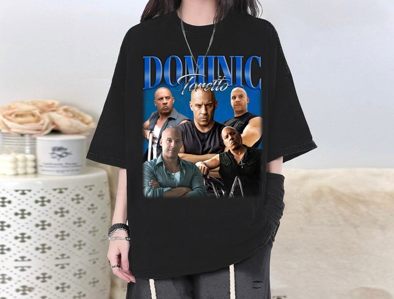 Unisex Dominic Toretto T-Shirt, Fast And Furious, Dominic Toretto Shirt ...