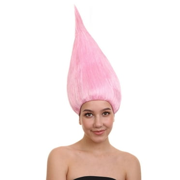 Cartoon Wig - Beehive Pink - Walmart.com