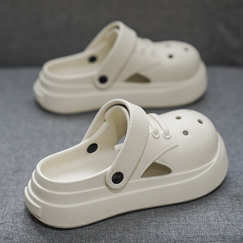 Unisex EVA Sandals, Thick Sole Height-Increasing Slides, Dual-Purpose ...