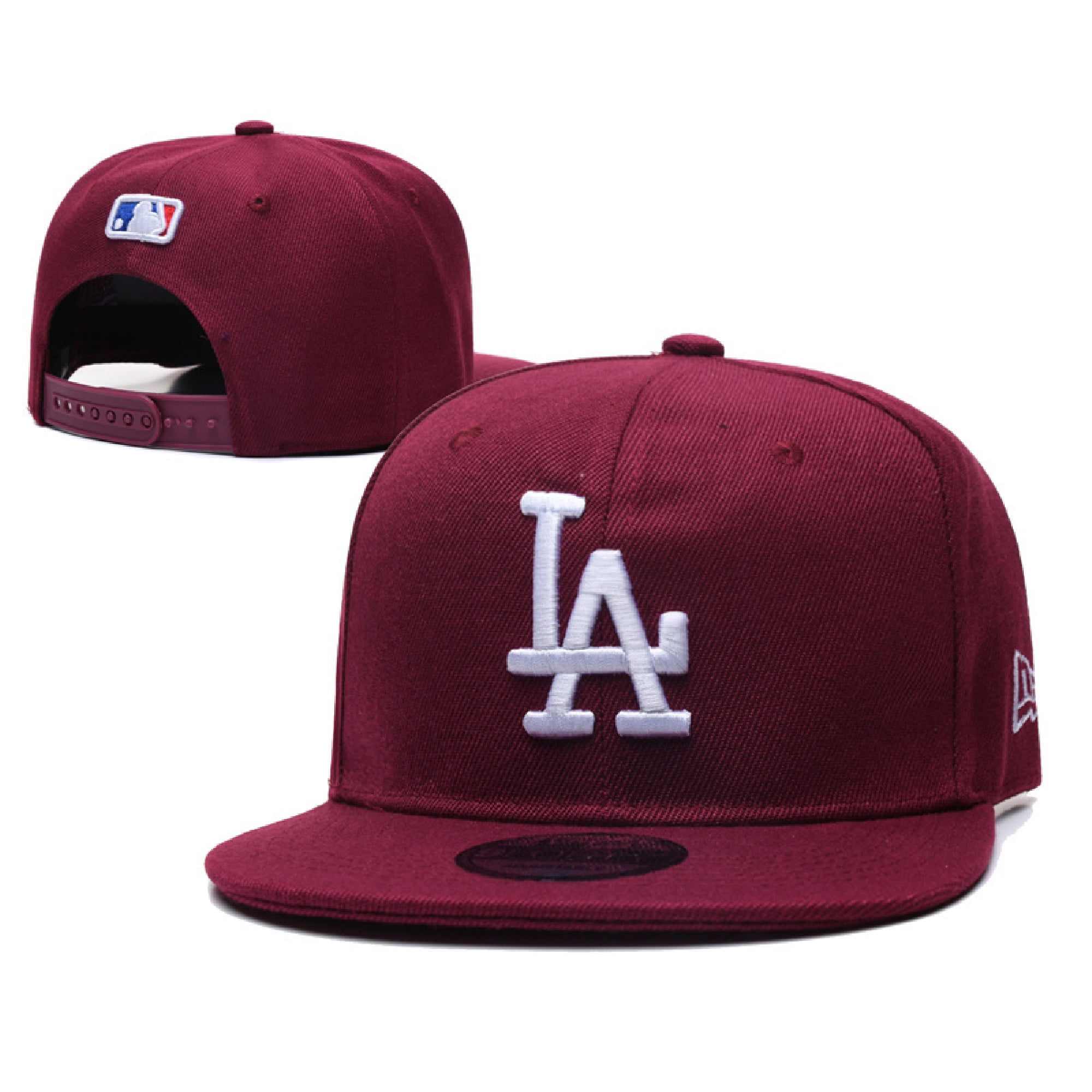 Unisex Era LA Los Angeles Dodger s Classic Basic Baseball Cap Flat Brim ...