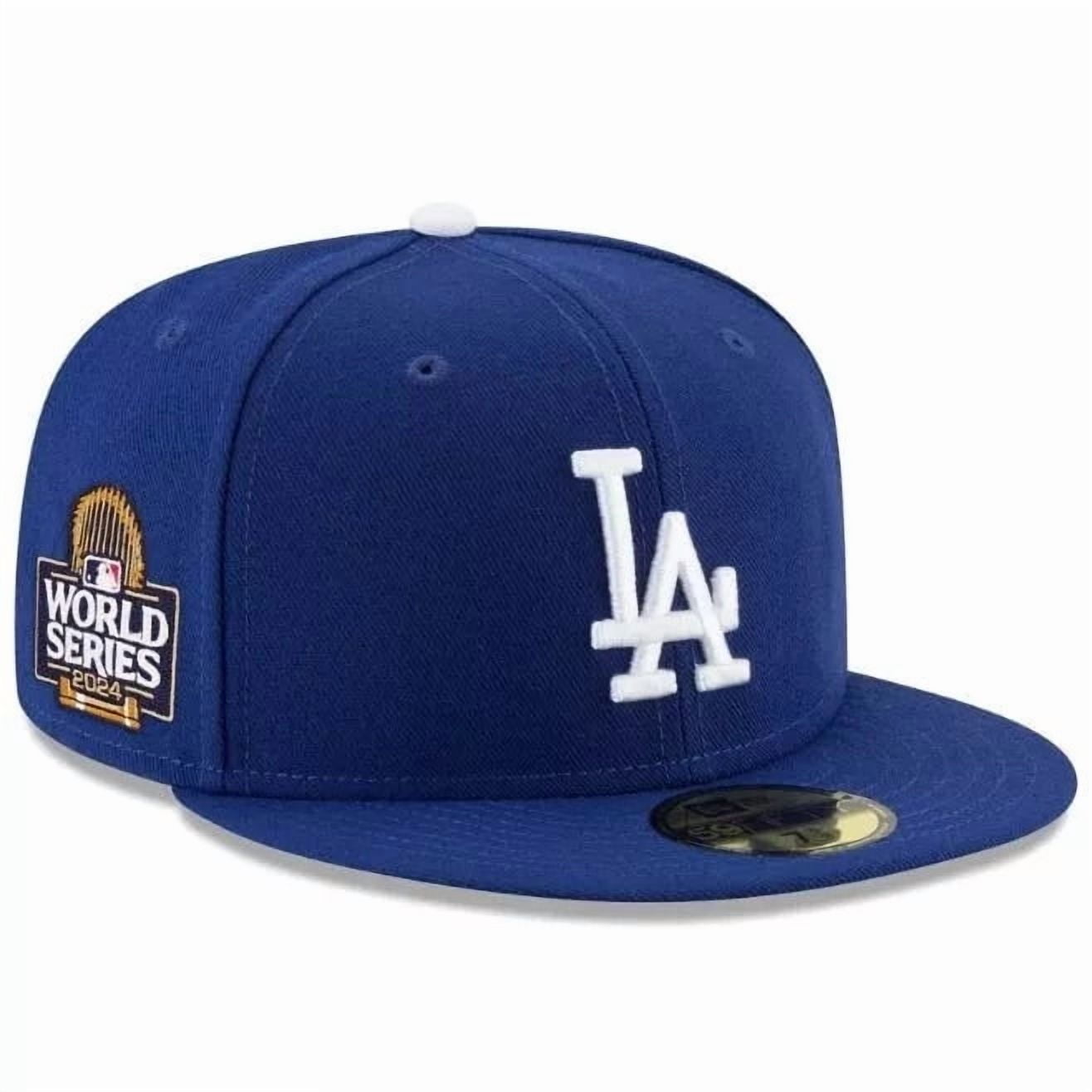 Unisex Era LA Los Angeles Dodgerss Royal World Series Side Patch ...