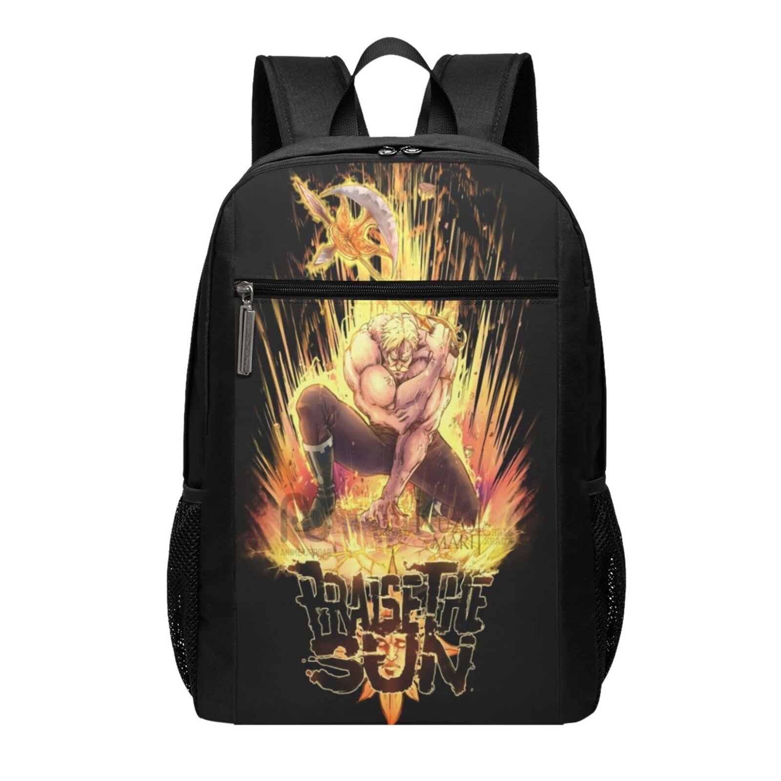 Unisex Escanor Anime Game Backpack 3D Printed Backpacks Travel Daypacks ...