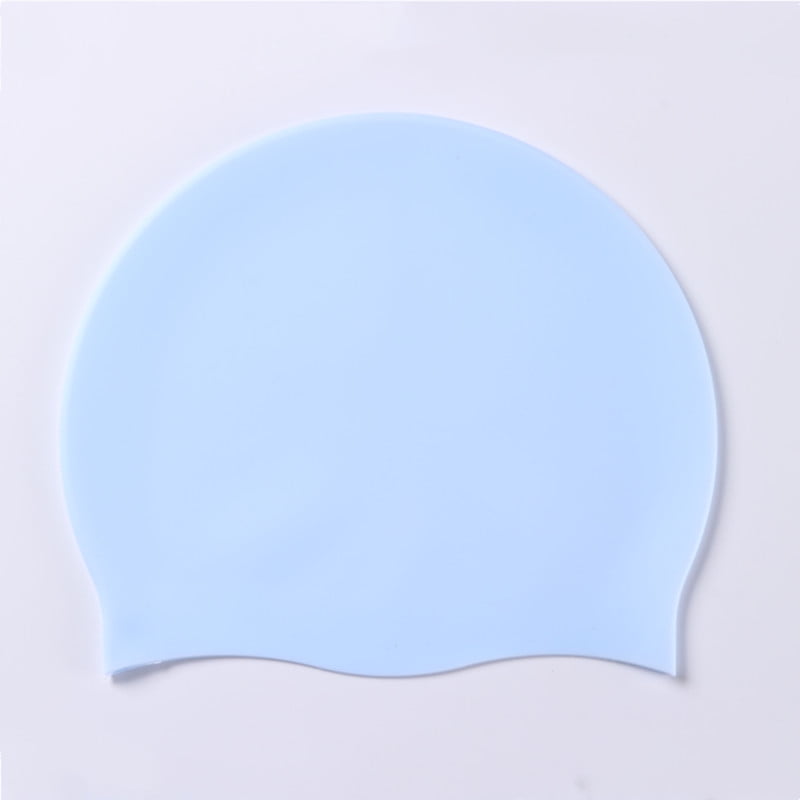 Unisex Extra Large Silicone Swimming Cap, Heavy Duty Waterproof Swim ...