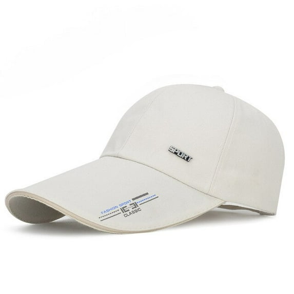 Unisex Extra Long Bill Baseball Cap Adjustable Sun Hat Large Visor for ...